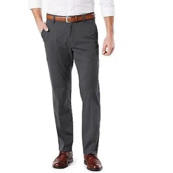 Dockers | Pants | Dockers Gray Easy Khaki Straight Fit Nwt 3234 | Poshmark